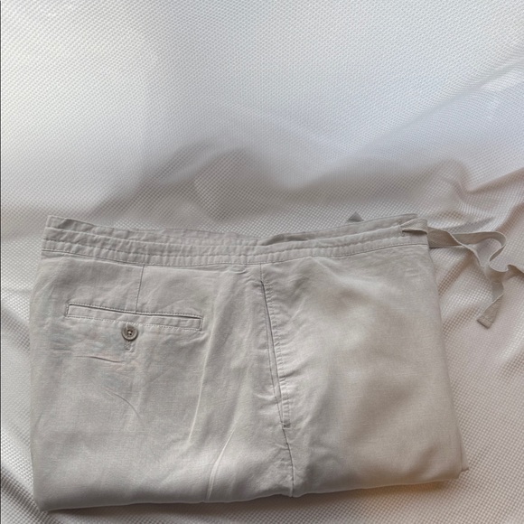 Linea Uomo | Pants | Linea Luce Light Gray Casual Linen Pants 430 ...